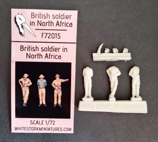 Figurki British Soldiers in North Africa – White Stork Miniatures