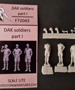 Figurki DAK Soldiers part 1 – White Stork Miniatures