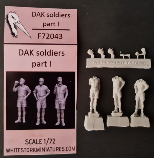 Figurki DAK Soldiers part 1 – White Stork Miniatures